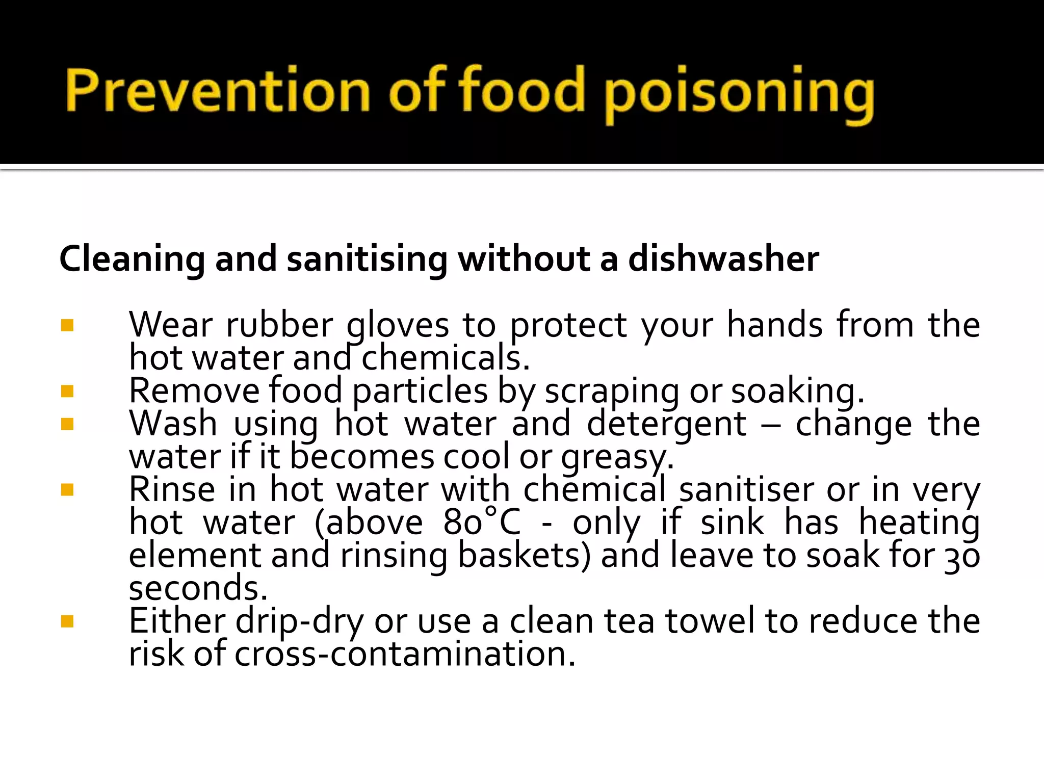 Food safety and hygiene | PPTX