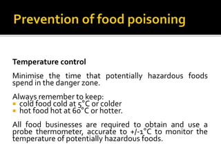 Food safety and hygiene | PPTX