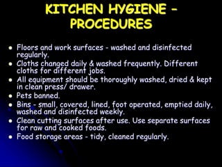 Food Safety and Hygiene.ppt | Cooking | Food & Drink
