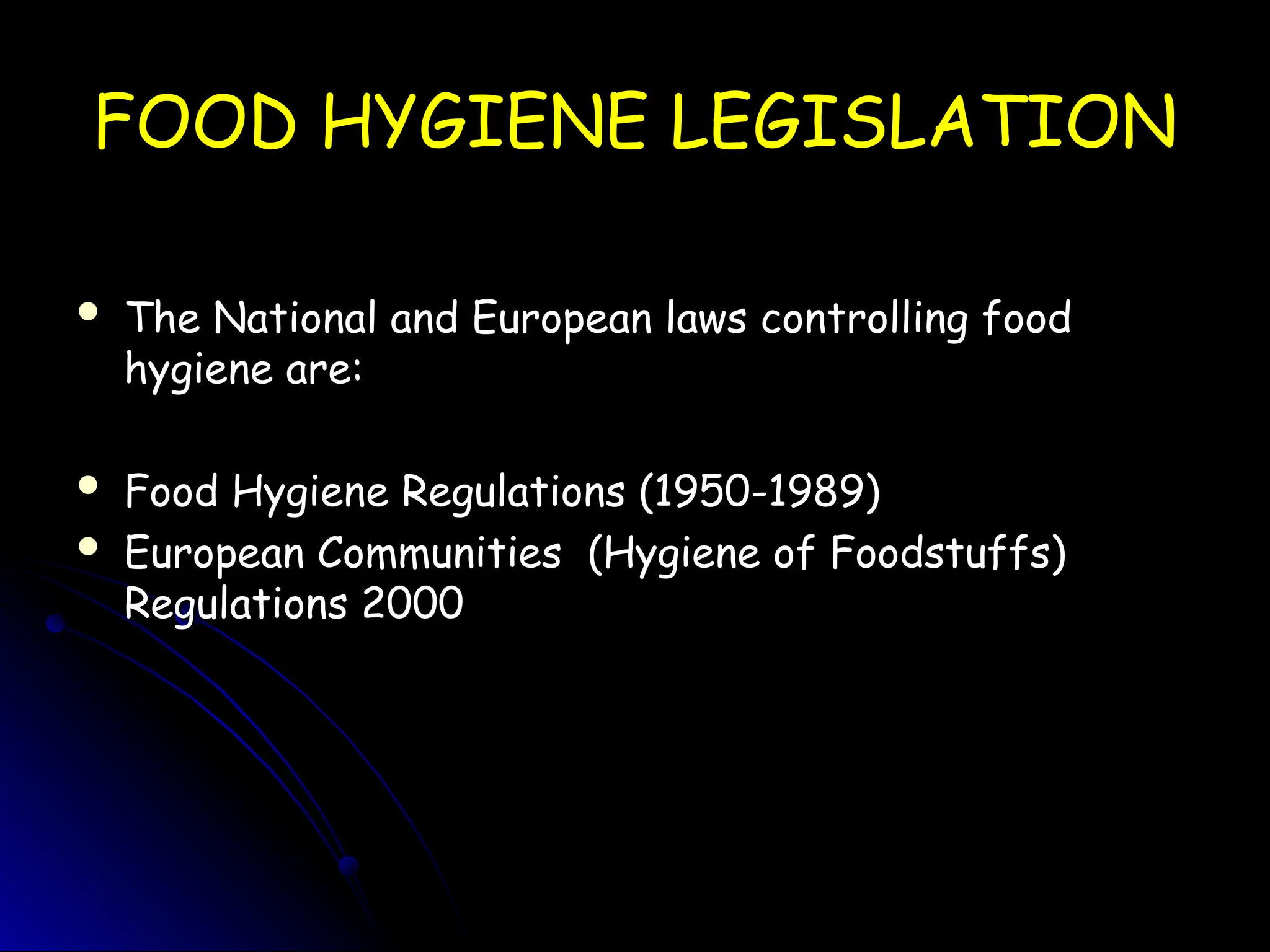 Food Safety and Hygiene as well as hygiene regulations | PPT