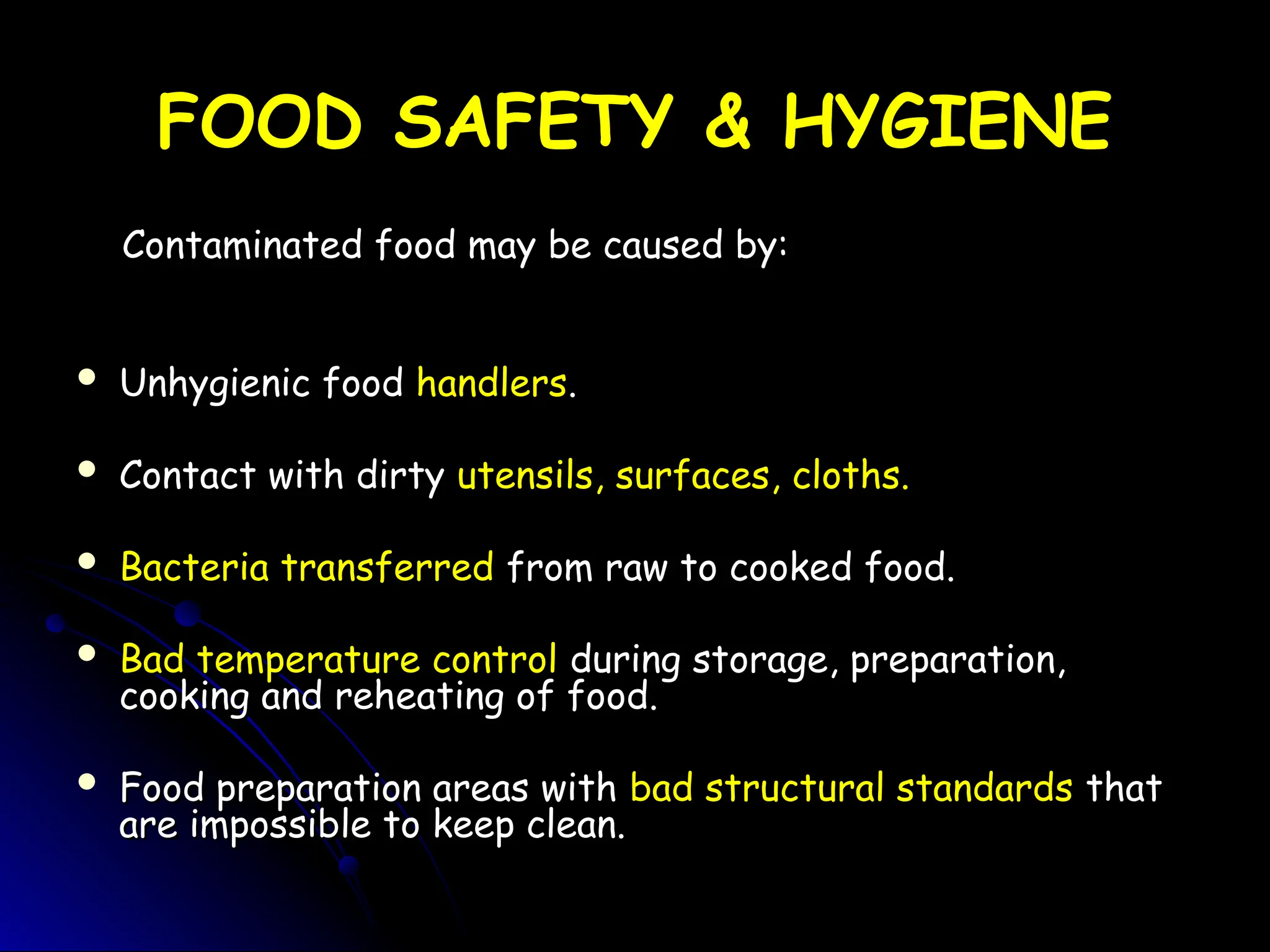 Food Safety and Hygiene as well as hygiene regulations | PPT