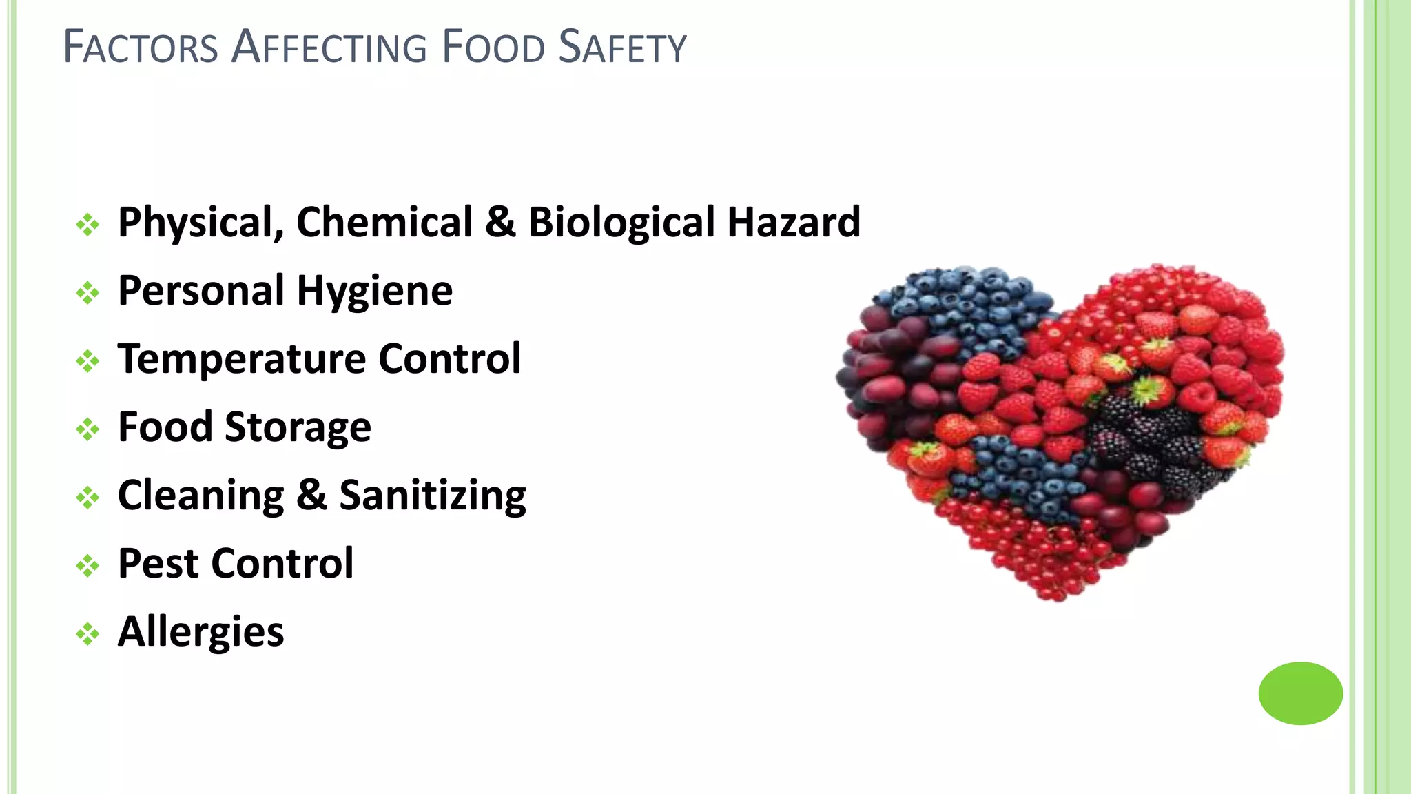Food Safety Refresher Program | PPTX
