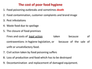 Food safety and hygiene , 1 | PPTX