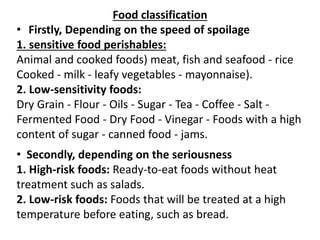 Food safety and hygiene , 1 | PPTX