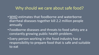 Improving Food safety and Hygiene in Food Industry | PPT