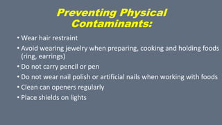 Improving Food safety and Hygiene in Food Industry | PPTX