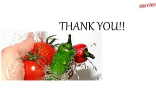 Food safety and hygiene (short intro) | PPTX | Food Industry | Industries