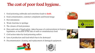 Food safety and hygiene (short intro) | PPTX