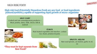 Food safety and hygiene (short intro) | PPTX