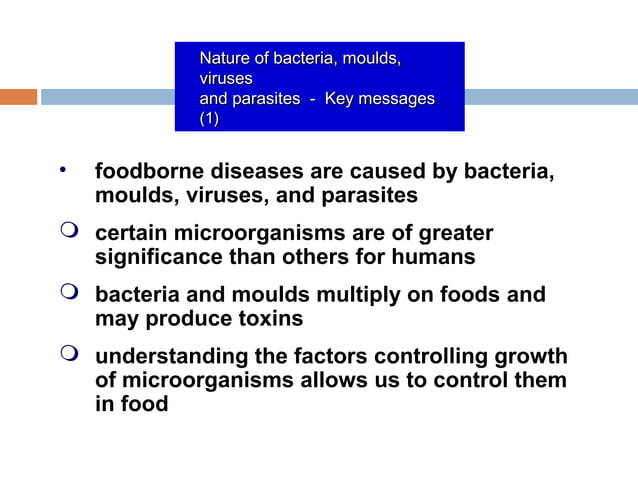 Food safety and microbiology | PPT