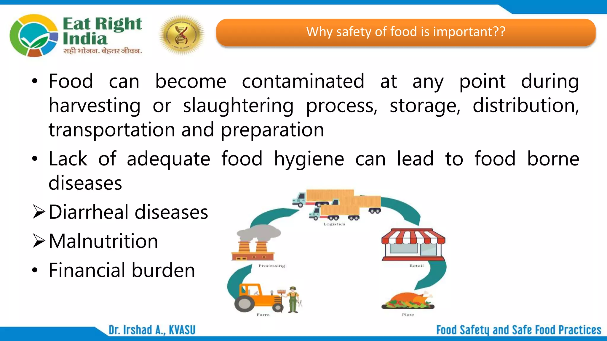 Food safety and safe food practices | PPTX