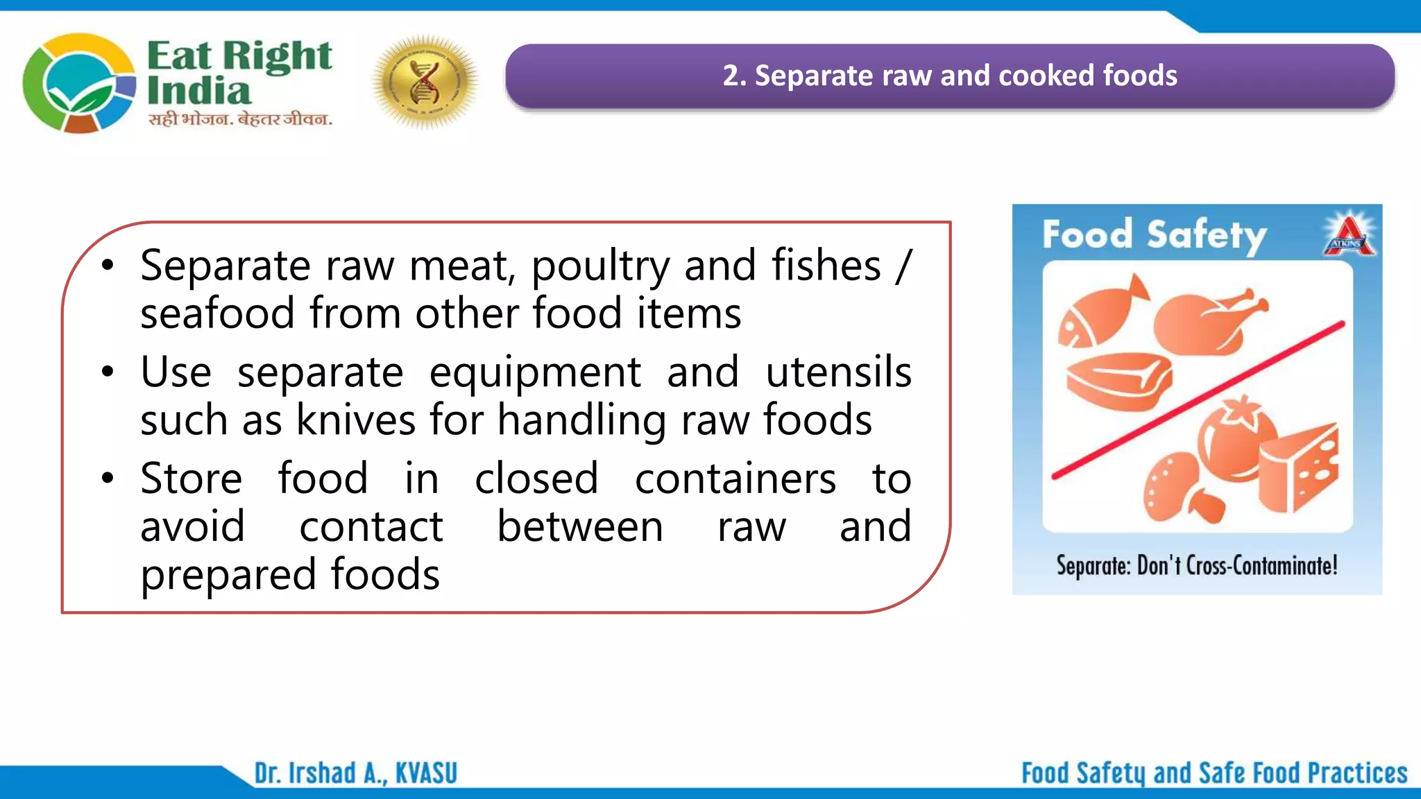 Food safety and safe food practices | PPTX