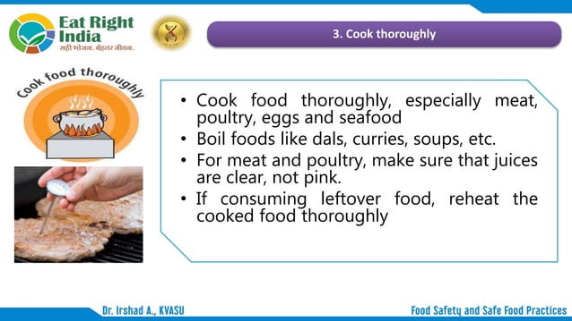 Food safety and safe food practices | PPTX