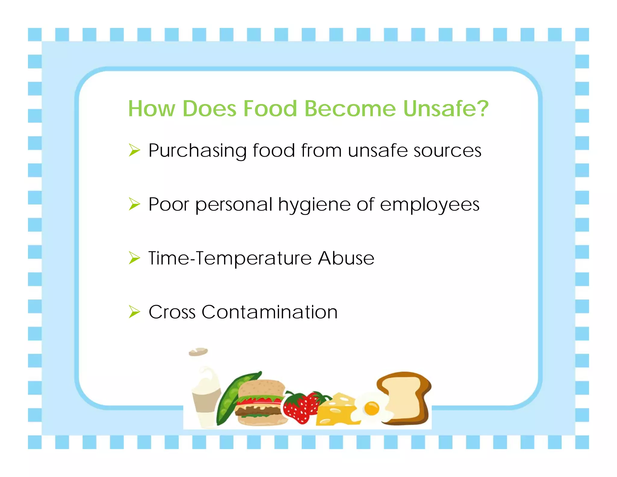 Food safety and_sanitation_for_cacfp_slide_print | PDF