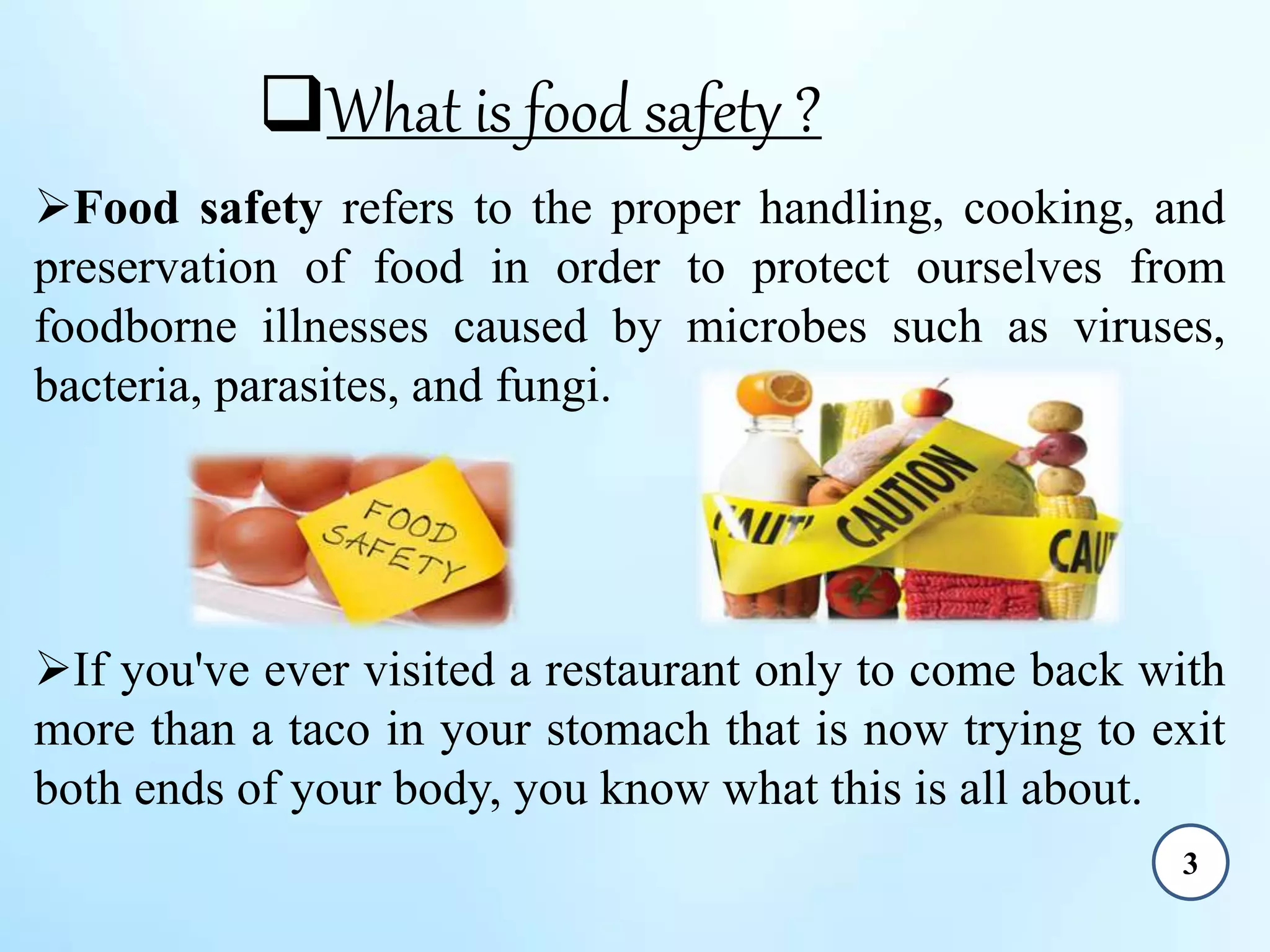 Food safety and standards | PPTX