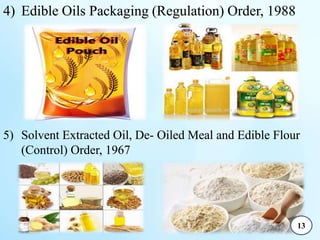 Food safety and standards | PPTX