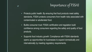 Food Safety and Standards Authority of India.pptx