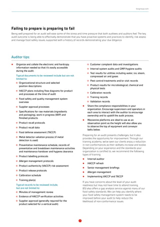 Food safety audit results | PDF | Food Industry | Industries