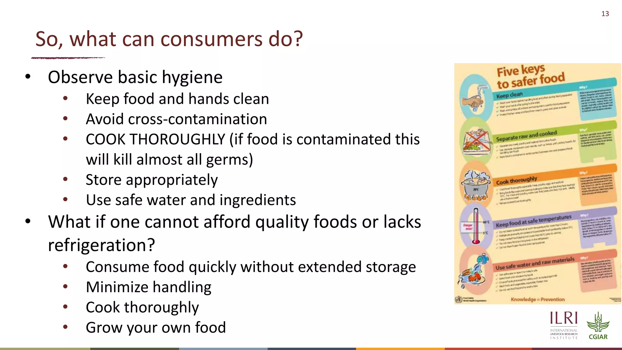 Global food safety: Situation and challenges | PPTX