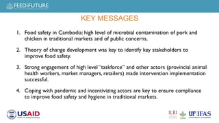 Food safety control: Improving food safety in markets in Cambodia | PPT