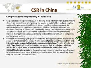 Food Safety & CSR in China_2010 | PDF