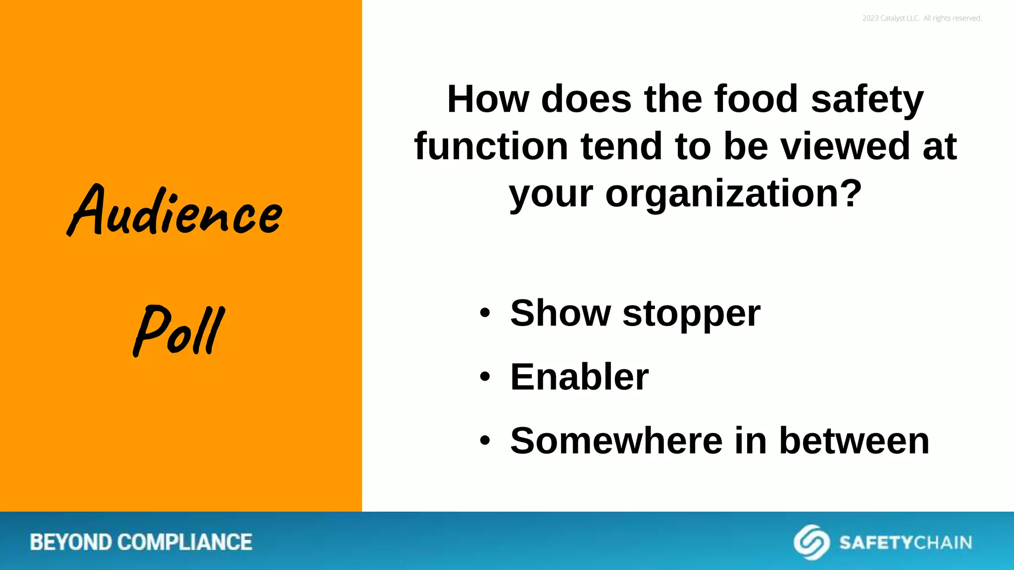 Food Safety Culture: Breaking Down Silos Using Influence | PPT