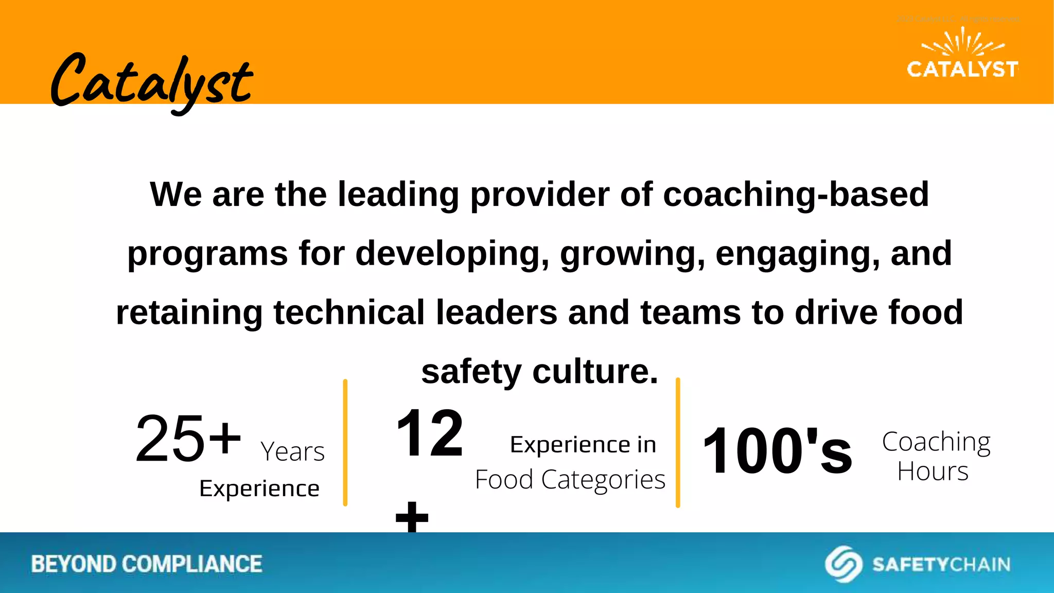 Food Safety Culture: Breaking Down Silos Using Influence | PPT