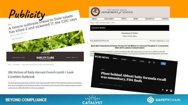 Food Safety Culture: Breaking Down Silos Using Influence | PPT