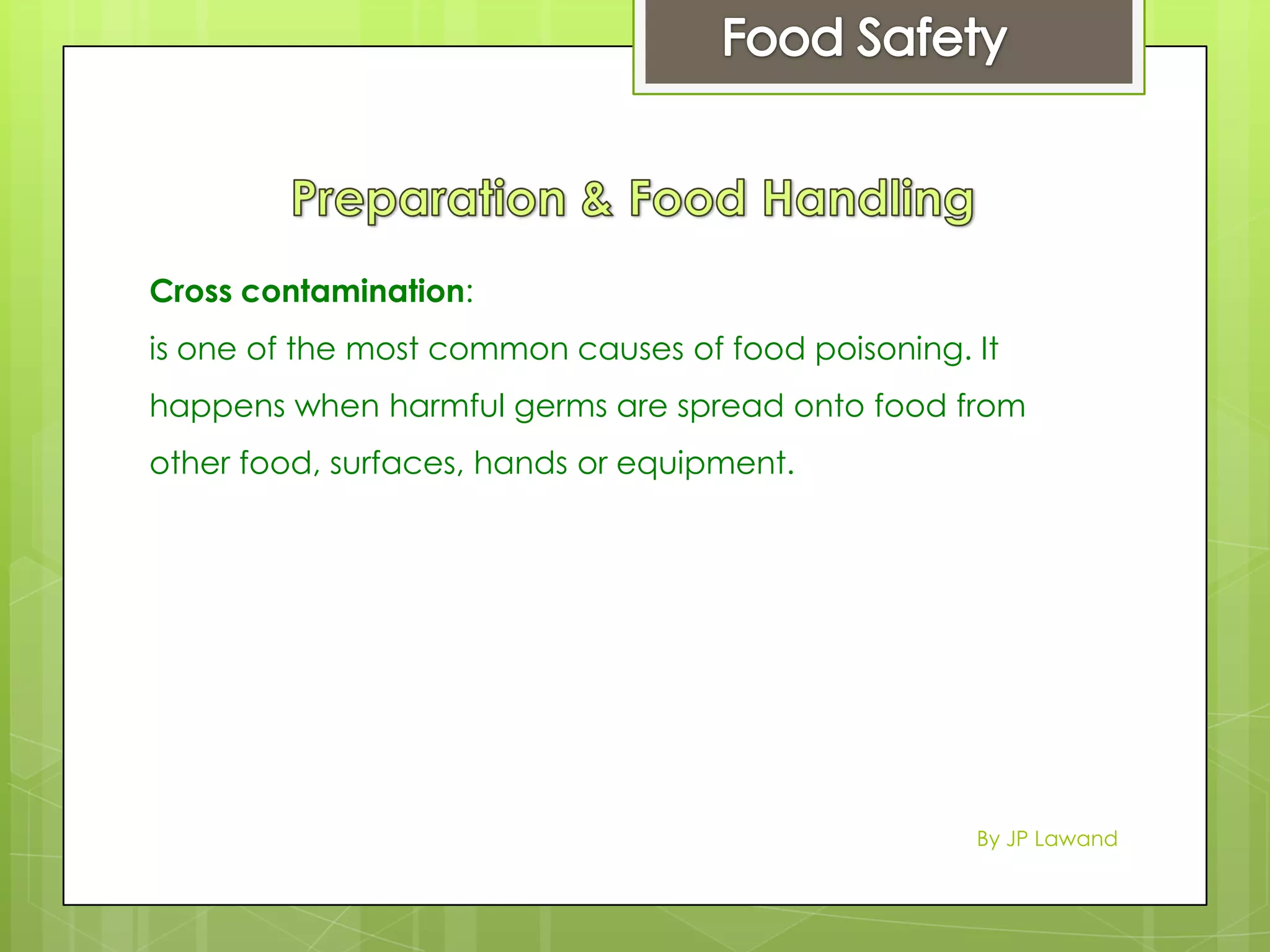 Food safety | PPTX