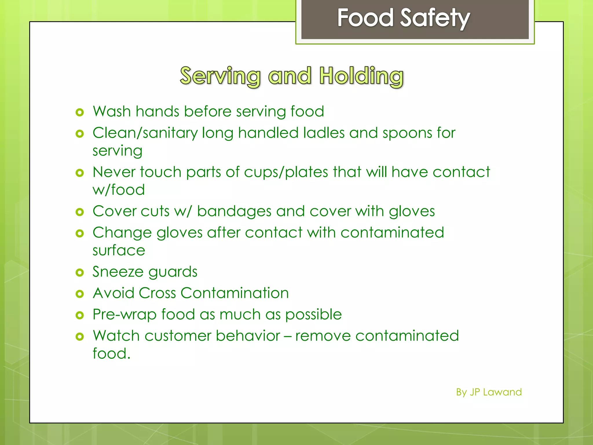 Food safety | PPTX