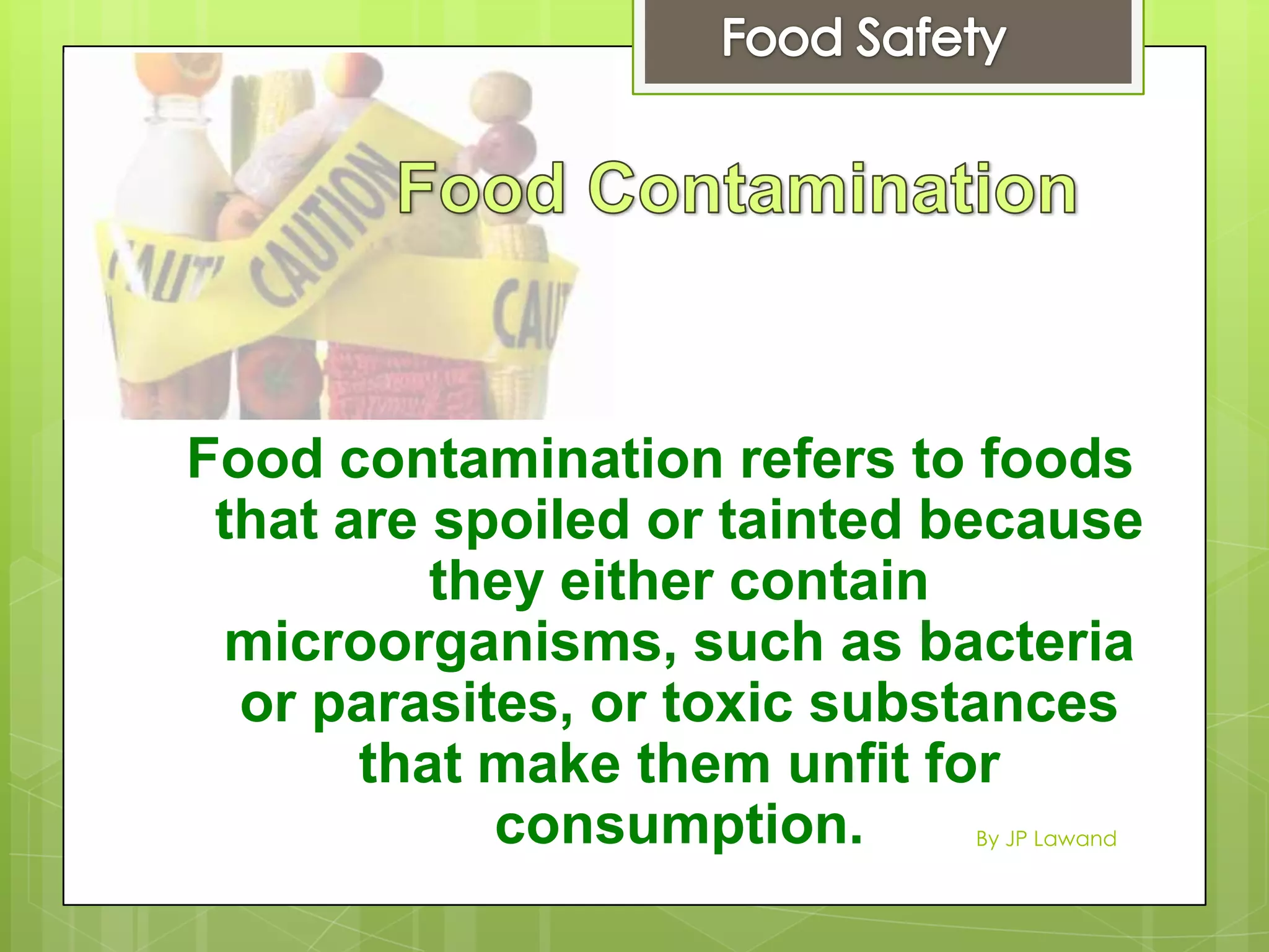 Food safety | PPTX