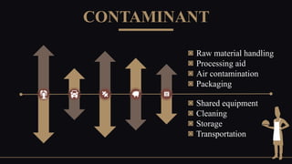 food safety in bakery industry, HACCP, Hazards, food safety system. | PPTX