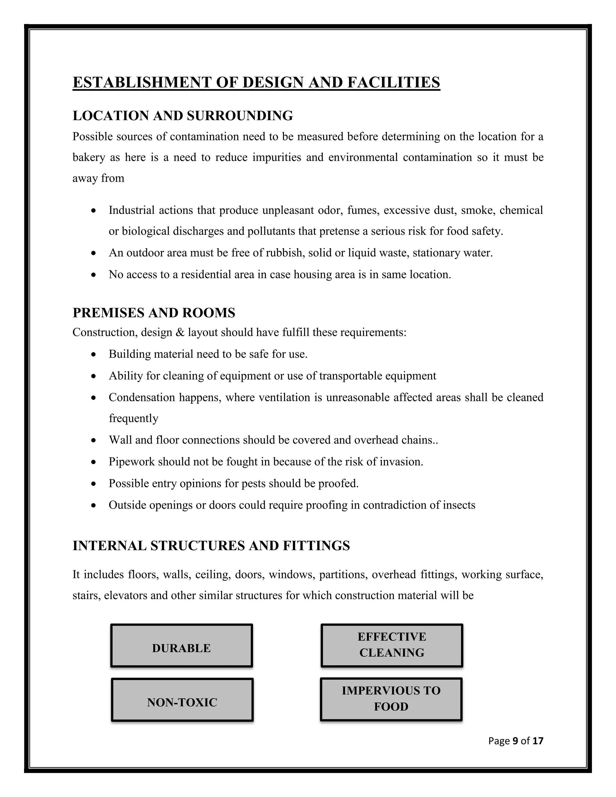 FOOD SAFETY SYSTEM AND ITS CONTROL IN BAKERY INDUSTRY | PDF
