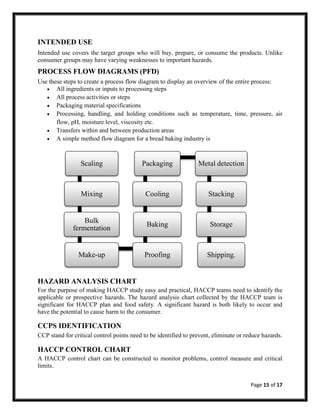 FOOD SAFETY SYSTEM AND ITS CONTROL IN BAKERY INDUSTRY | PDF
