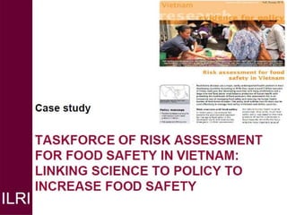 Food safety issues and scientific advances related to animal-source ...