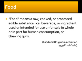 FOOD SAFETY IN INDIA CURRENT STATU.pptx