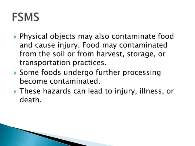 Food safety introduction. | PPT
