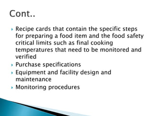 Food safety introduction. | PPTX | Chemistry | Science