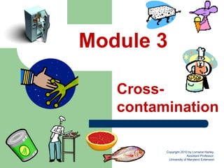 Food Safety is for Everyone, Module 3: Cross-contamination | PPT