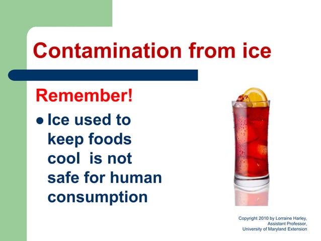 Food Safety is for Everyone, Module 3: Cross-contamination | PPT ...