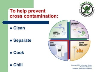 Food Safety is for Everyone, Module 3: Cross-contamination | PPT