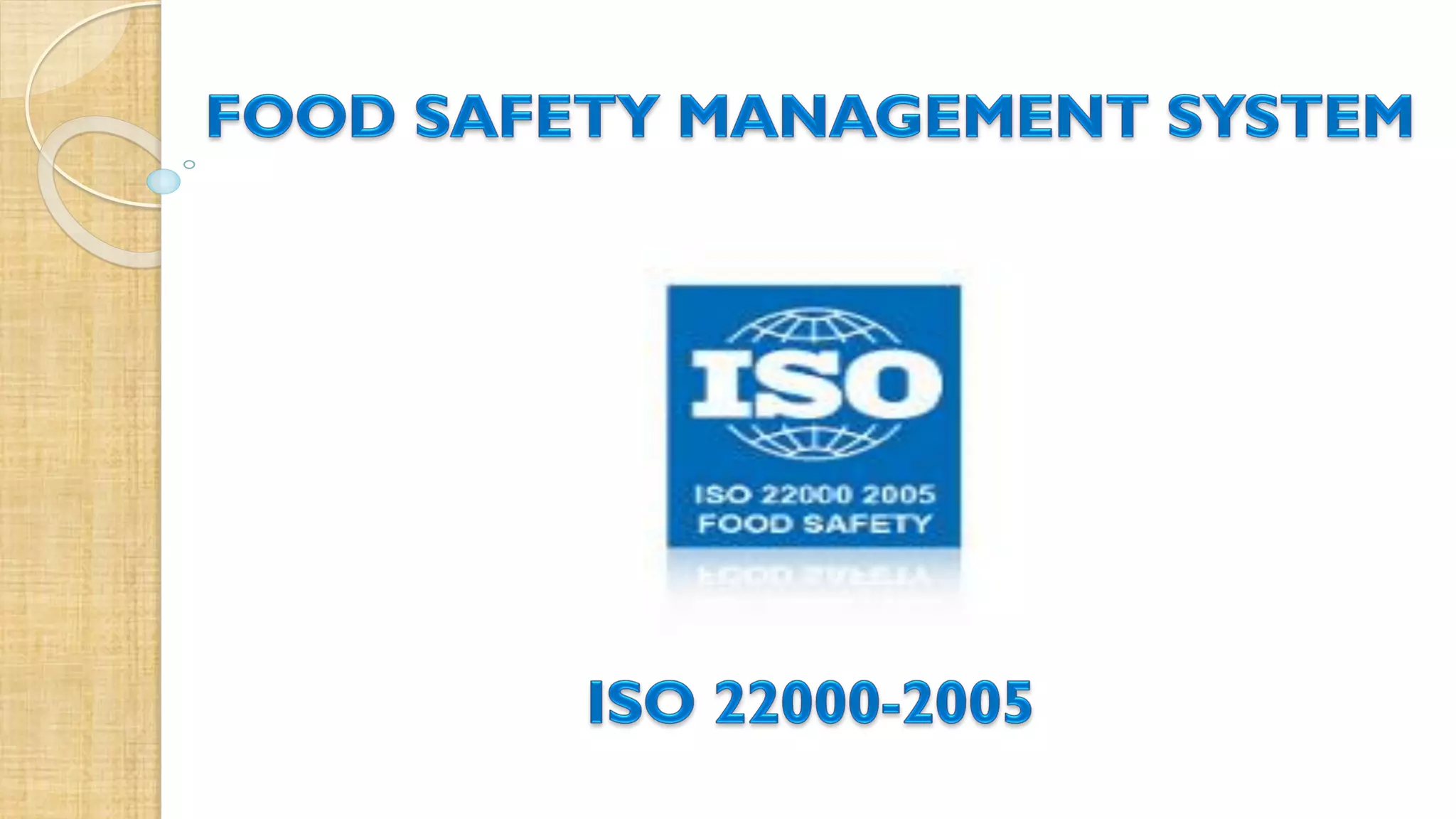 Food safety iso 22000 | PPT
