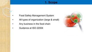 Food safety iso 22000 | PDF