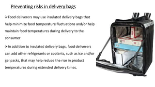 Food safety issue in food delivery | PPTX