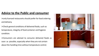 Food safety issue in food delivery | PPT