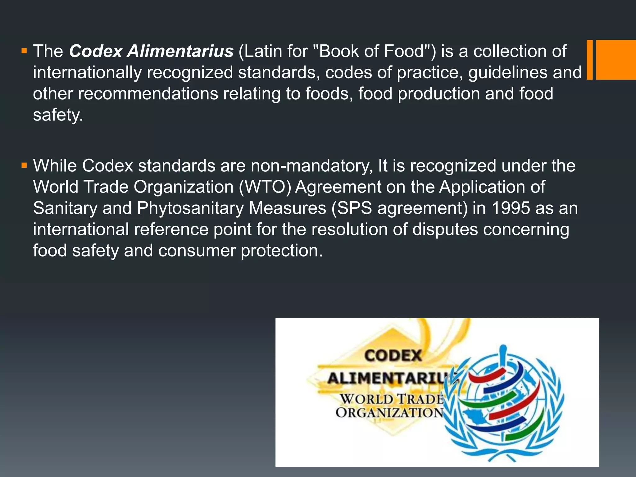 Food Safety Legislation | PPTX