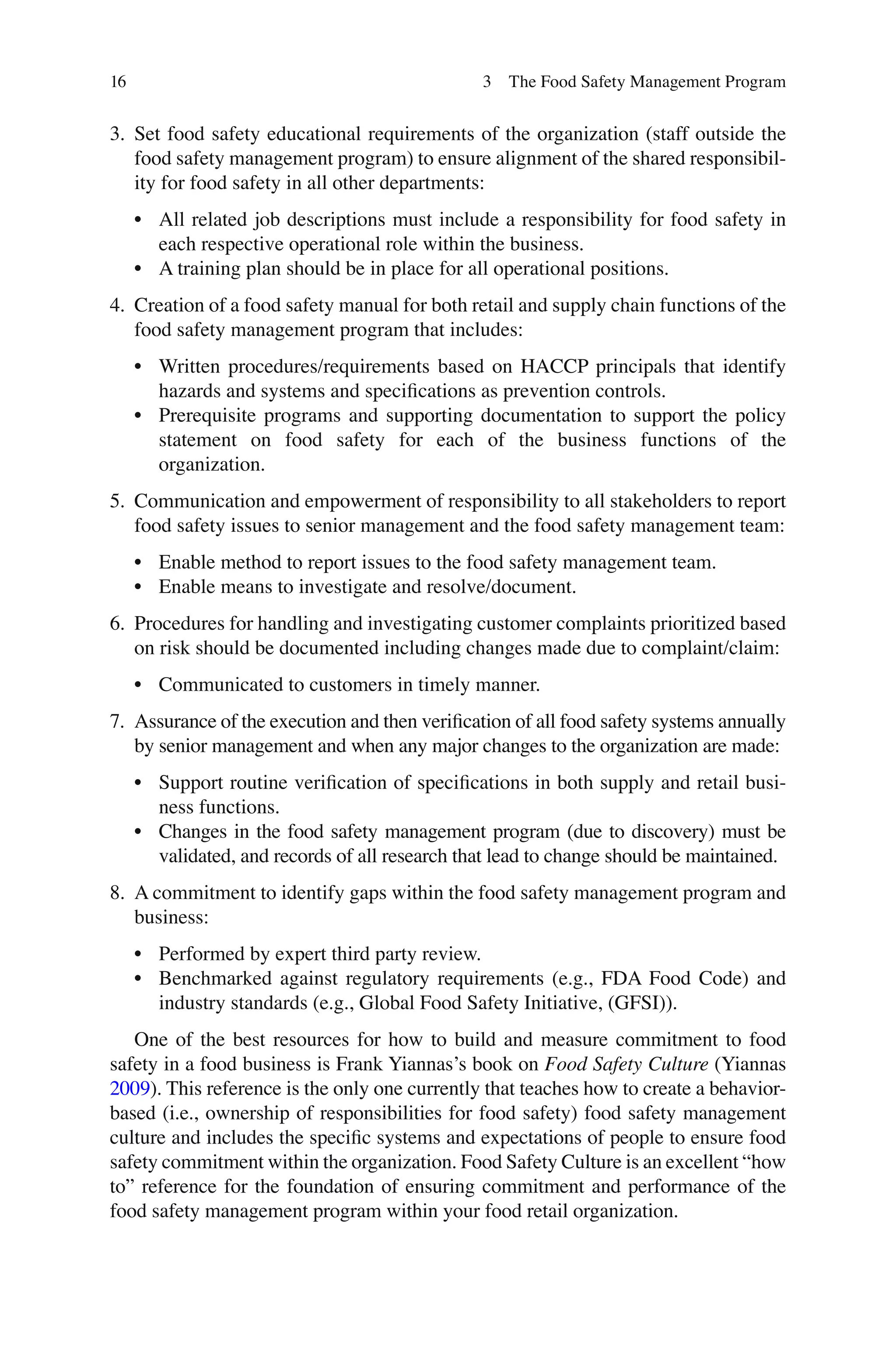 Food safety management | PDF