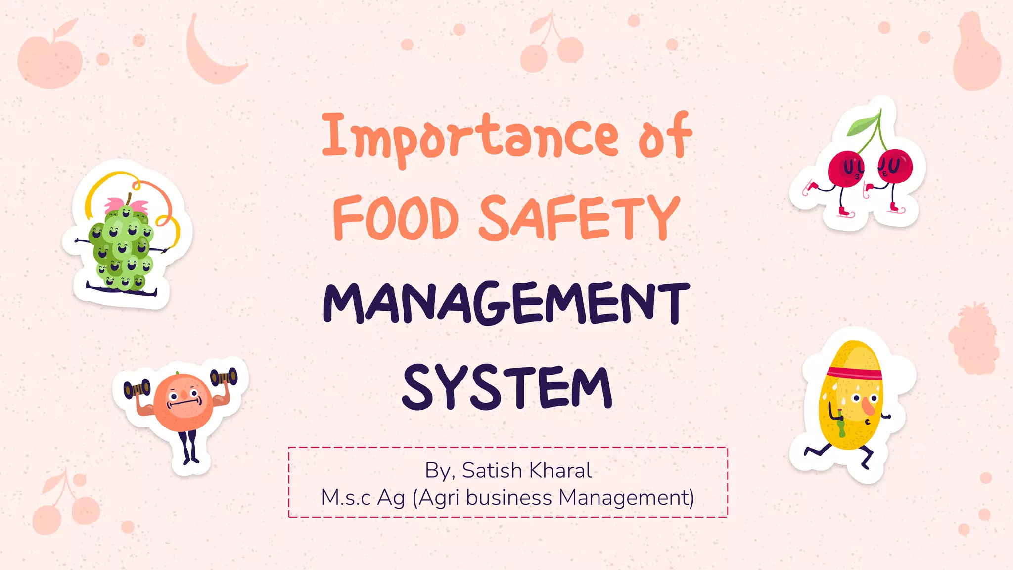 Food Safety Management System | PDF