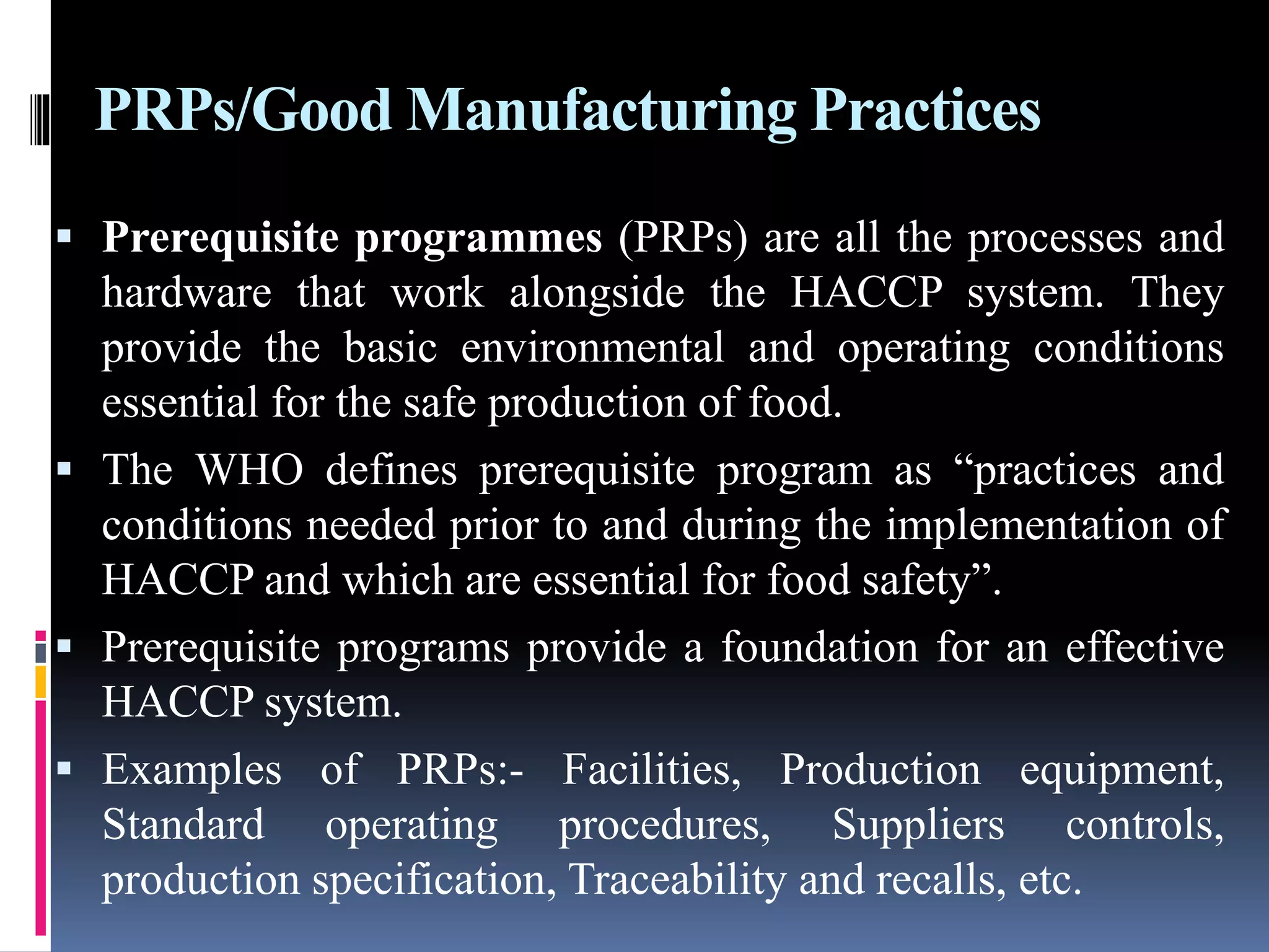 Food Safety Management Systems (FSMS) | PPTX