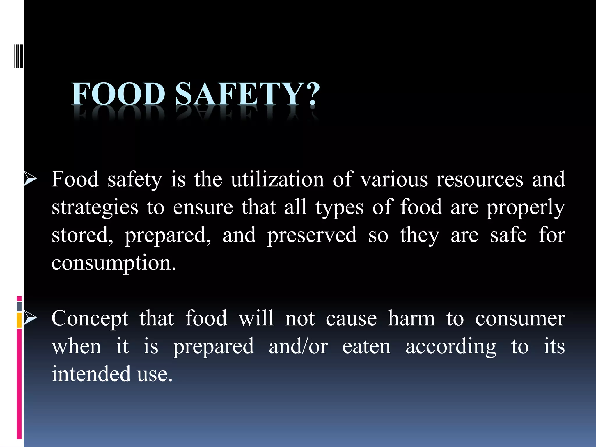 Food Safety Management Systems (FSMS) | PPTX